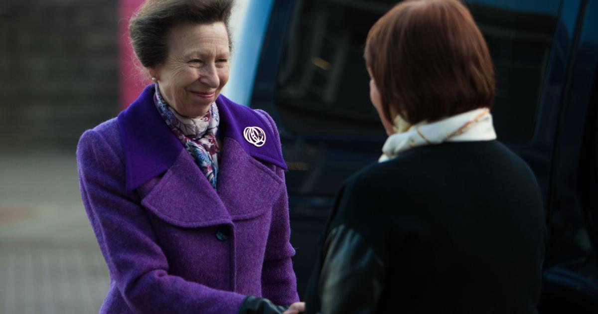 HRH Princess Royal Officially opens town library in Coleraine - Photo ...