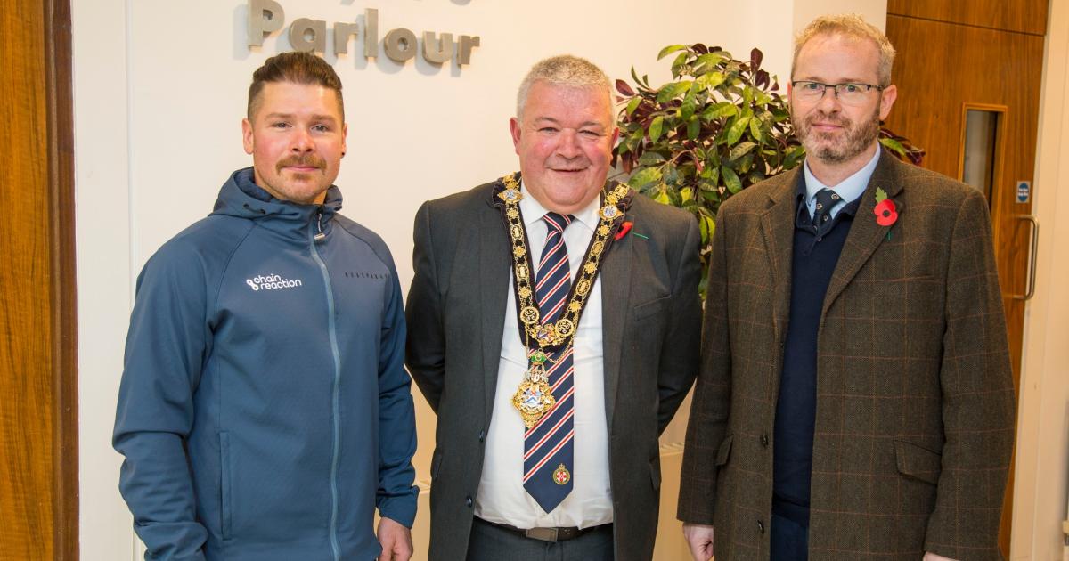 Philip a guest of the mayor - Alpha Newspaper Group