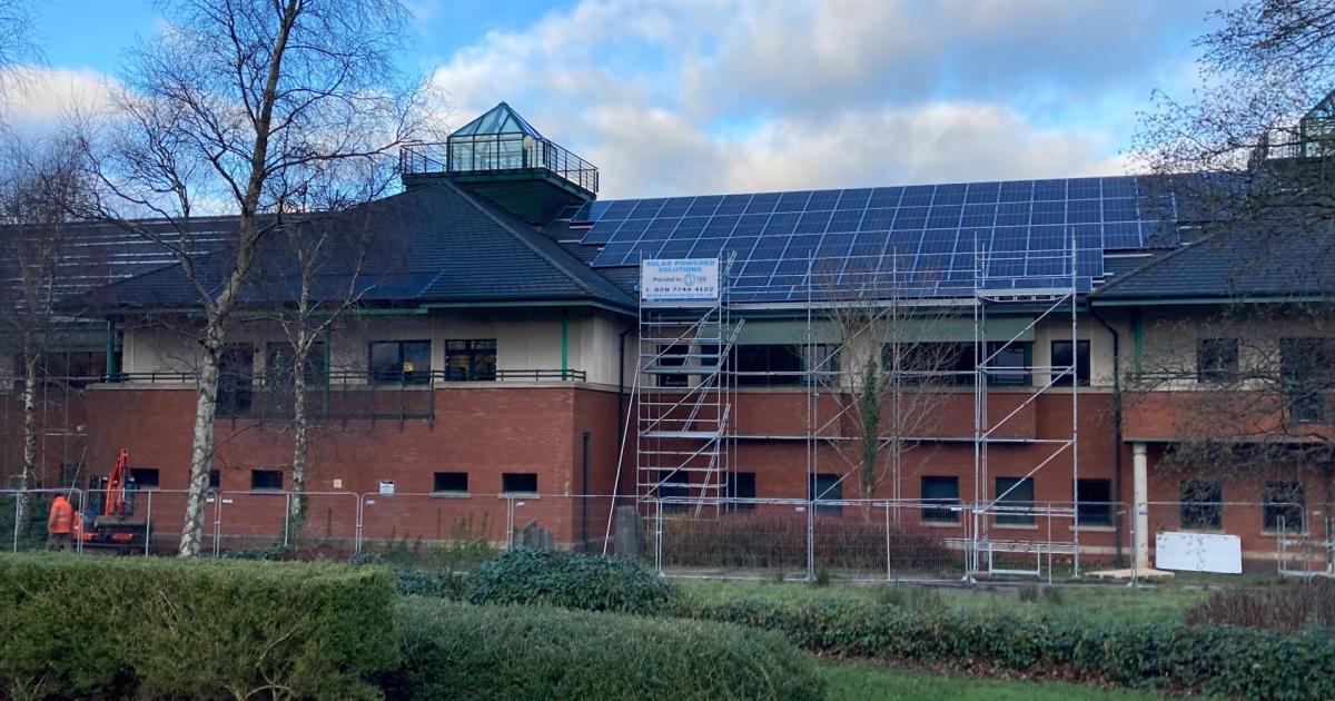 Work starts on hospital’s £1.2m solar installation - Alpha Newspaper Group