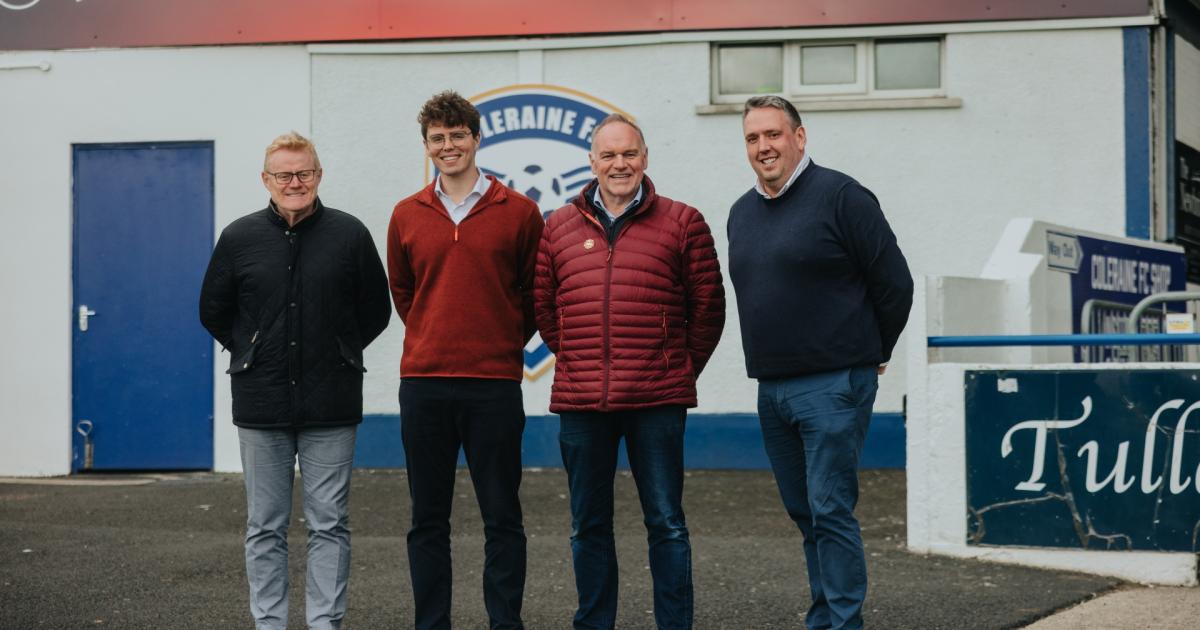 Coleraine FC welcomes new financial supporter - Alpha Newspaper Group
