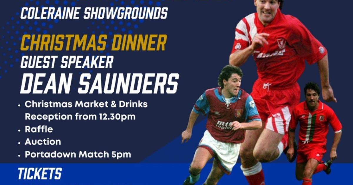 Dean Saunders guest at CFC Corporate Lunch - Alpha Newspaper Group