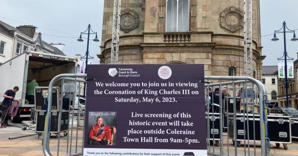 Coleraine's big screen installed ahead of Coronation - Alpha Newspaper ...