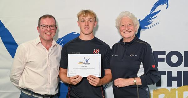 Clark wins award from Mary Peters Trust group - Alpha Newspaper Group