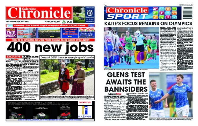 This week's front & back pages - Alpha Newspaper Group