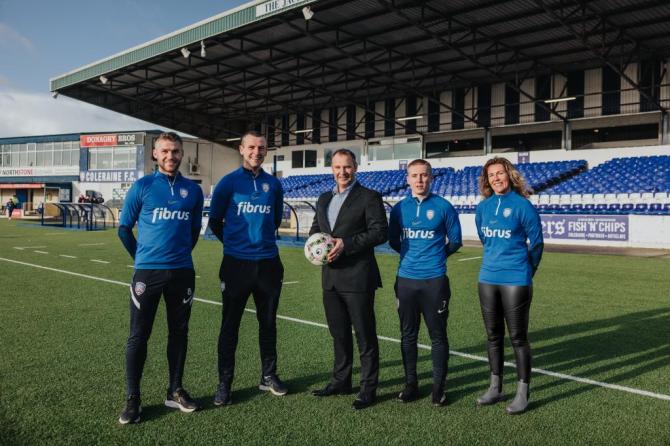 Fibrus enters into exciting new partnership with Coleraine FC - Alpha ...