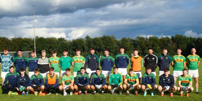 Dunloy footballers shock St. Gall's in Antrim SFC - Alpha Newspaper Group