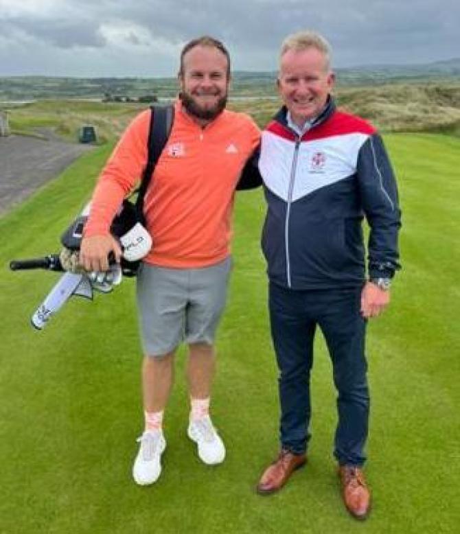 Tyrrell Hatton visits Portstewart - Alpha Newspaper Group