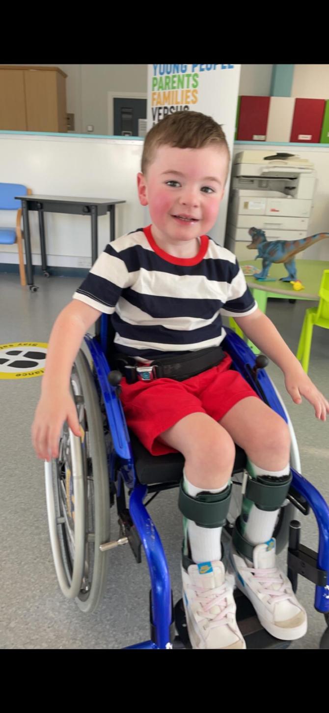 Kealan's dreams of walking move a step closer - Alpha Newspaper Group