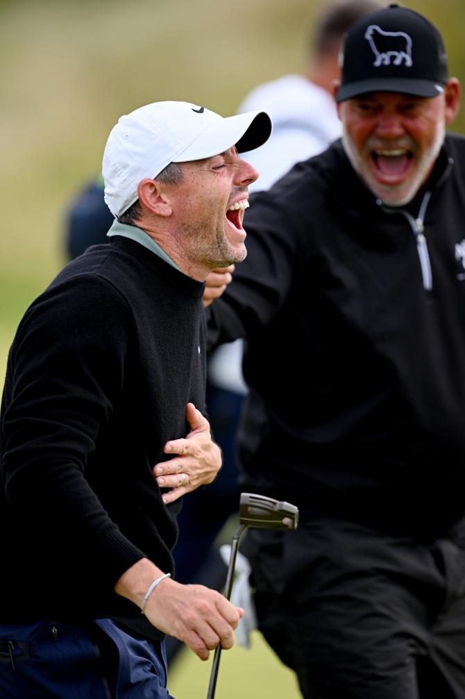 Rory all smiles during practice - Alpha Newspaper Group