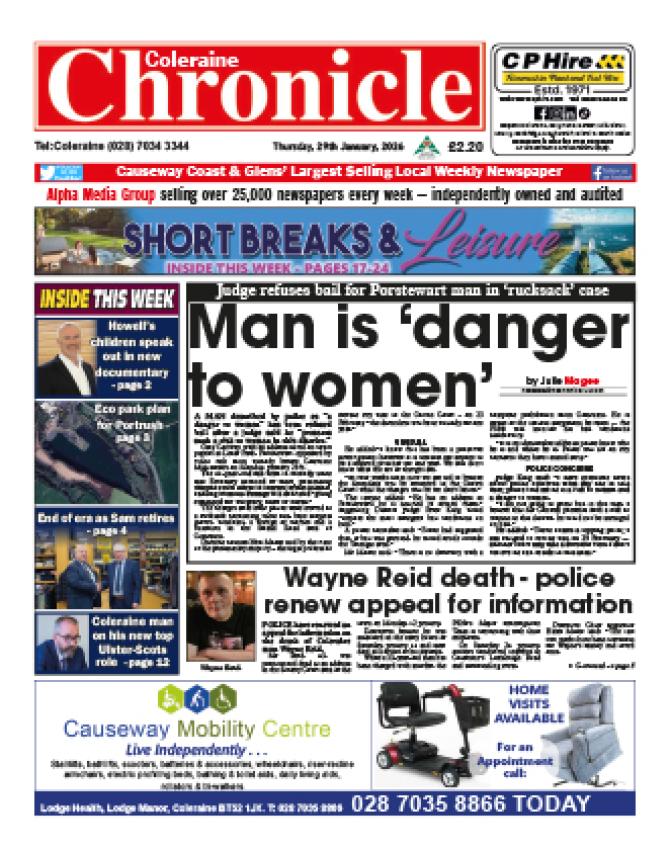Your Chronicle - out in the shops now! - Alpha Newspaper Group