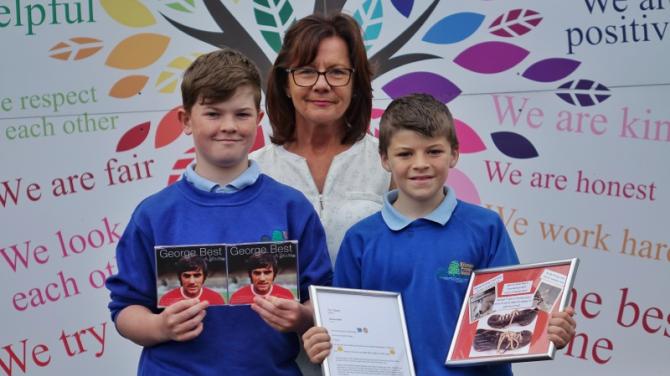 Kilmoyle kids give top marks to Best statue - Photo 1 of 1 - Alpha ...